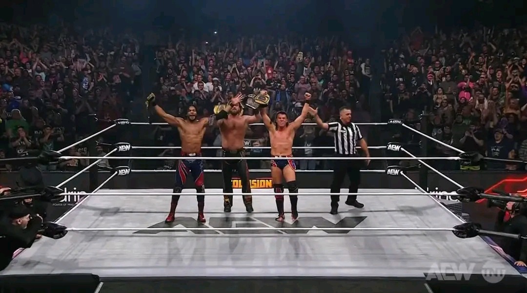 Title change on AEW Collision | Gerweck.net