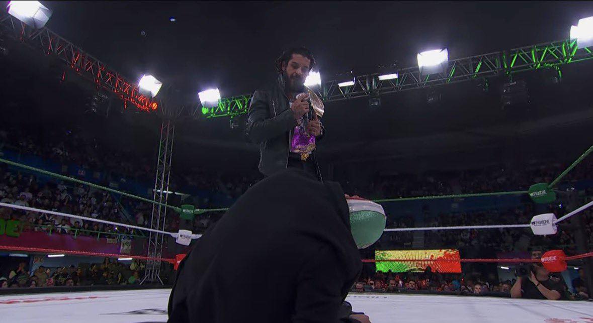 Santos Escobar returns on AAA’s FOX debut after six months out ...